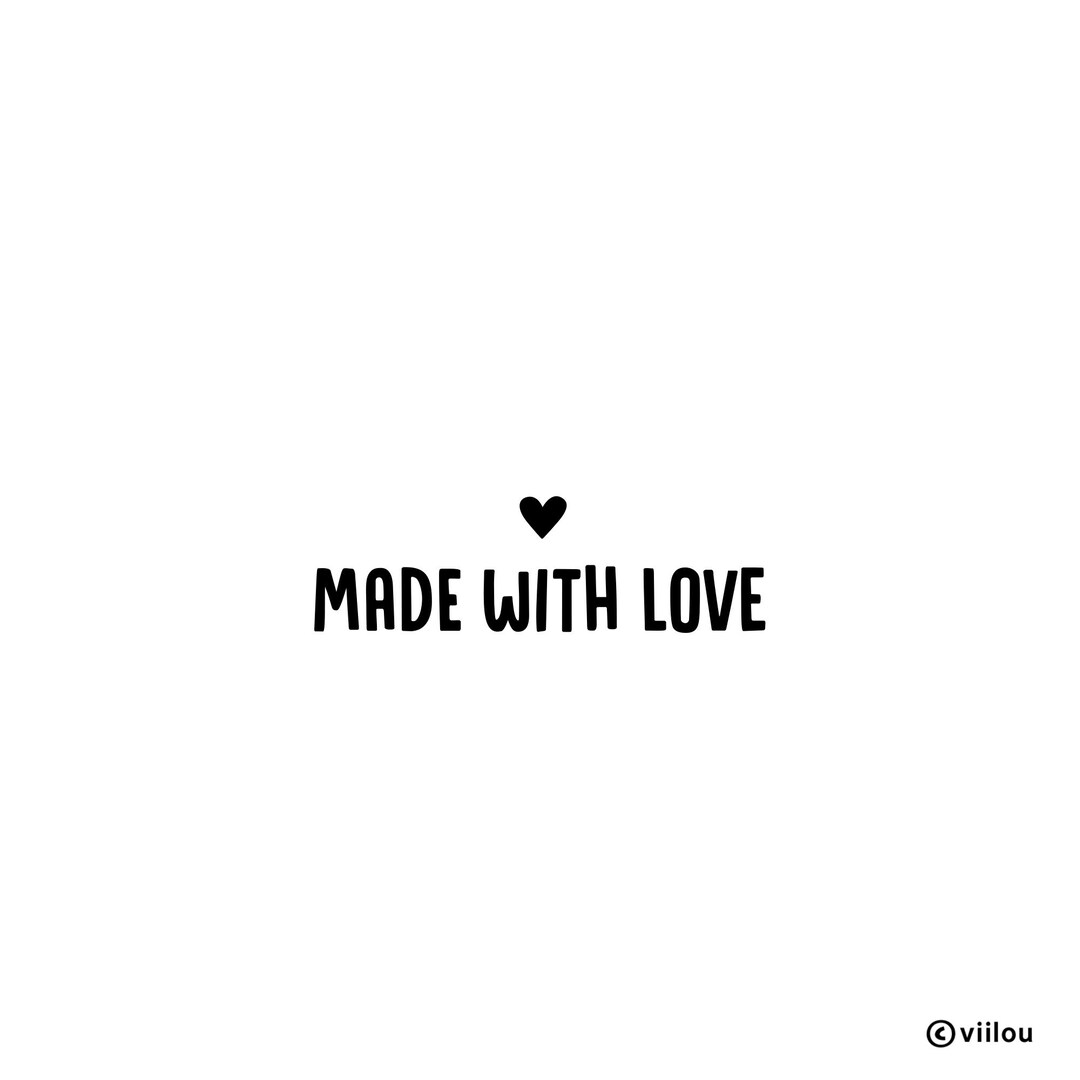 Application MADE WITH LOVE Patches Baby Applications Hearts Iron-on ...