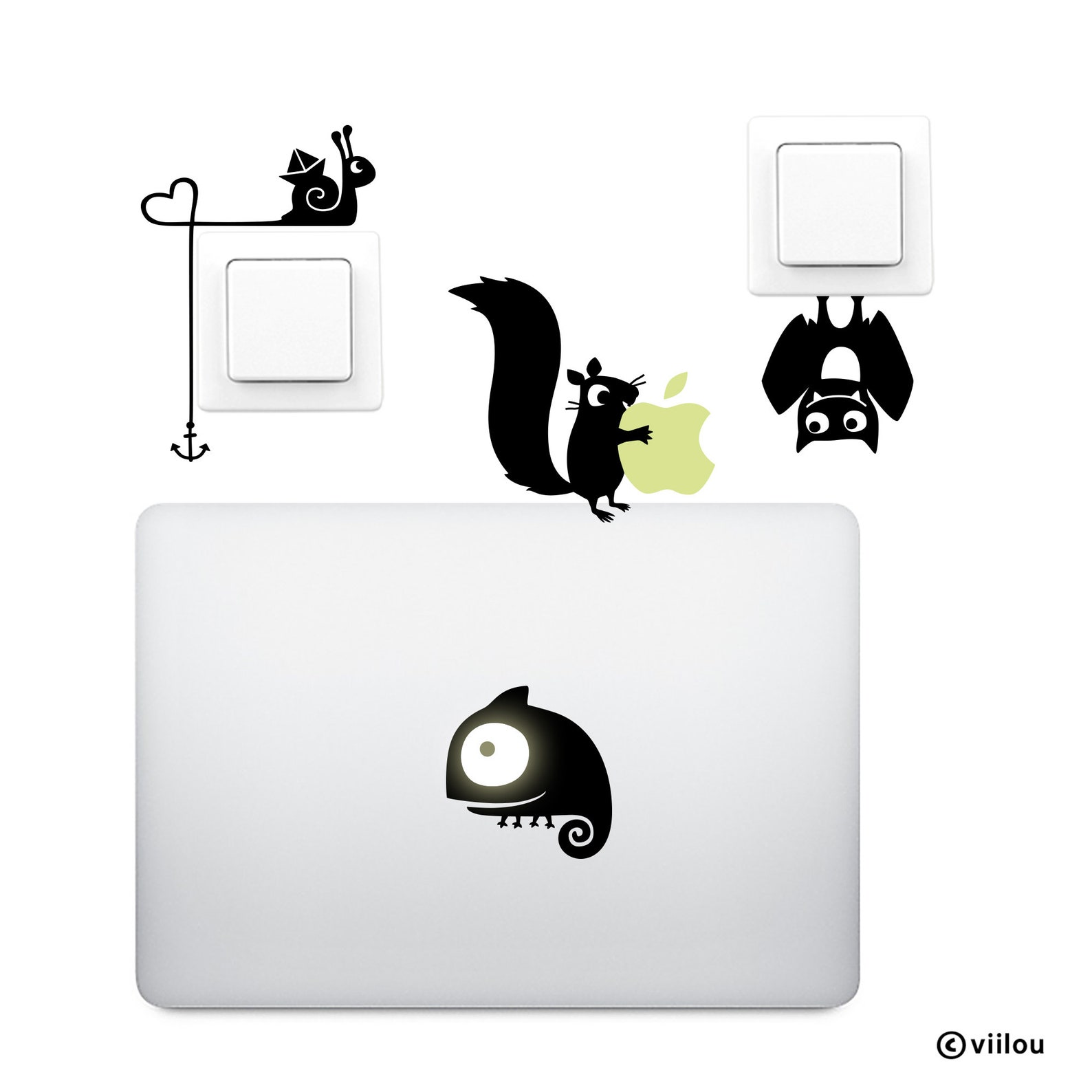 Birds Stickers Window Decals Translucent Pictures Decor Silhouettes ...