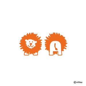 Patches LION Applications Animals Patches Children Stickers Lions ...