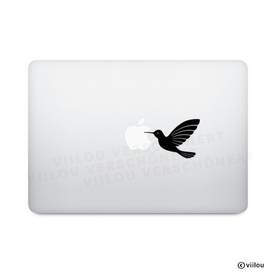 Computer Sticker HUMMINGBIRD Decals Apple Stickers MacBook Decals ...