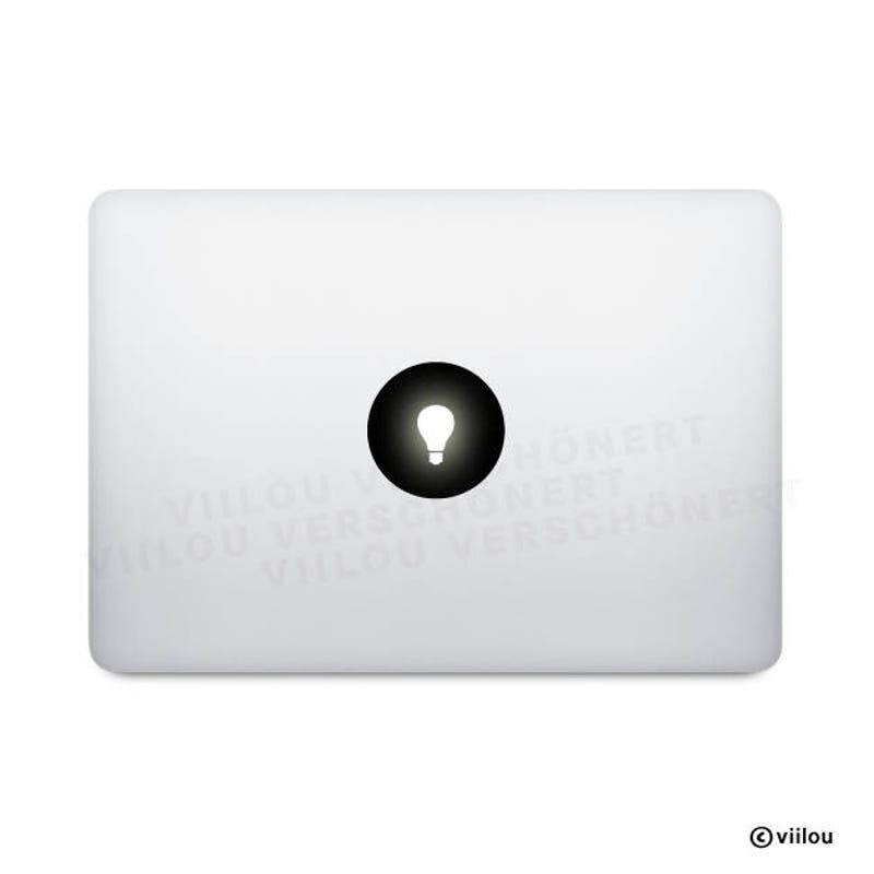 MacBook Light Decal - Etsy
