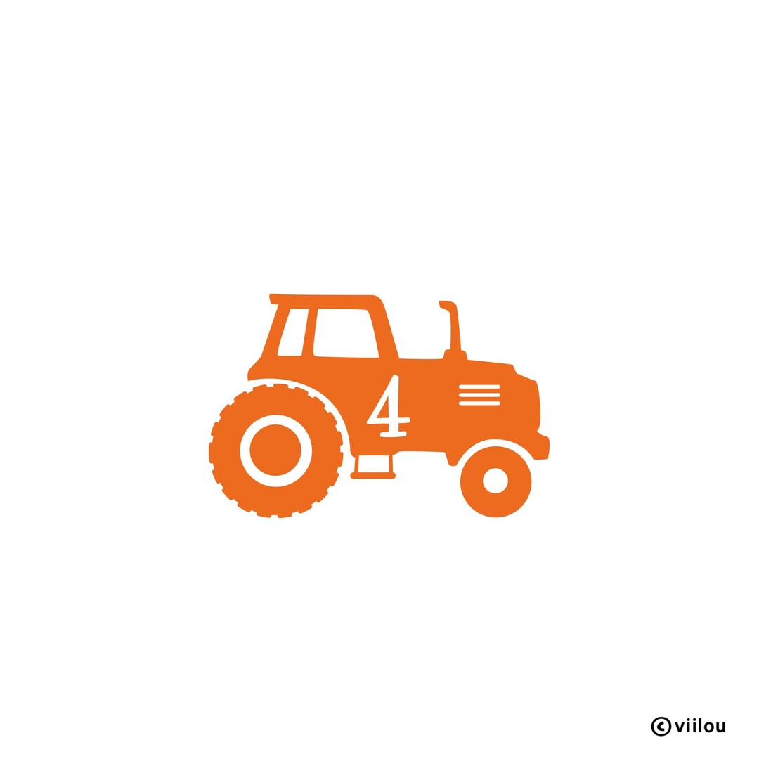 Patch TRACTOR With BIRTHDAY NUMBER Child Iron-on Applications Numerals ...