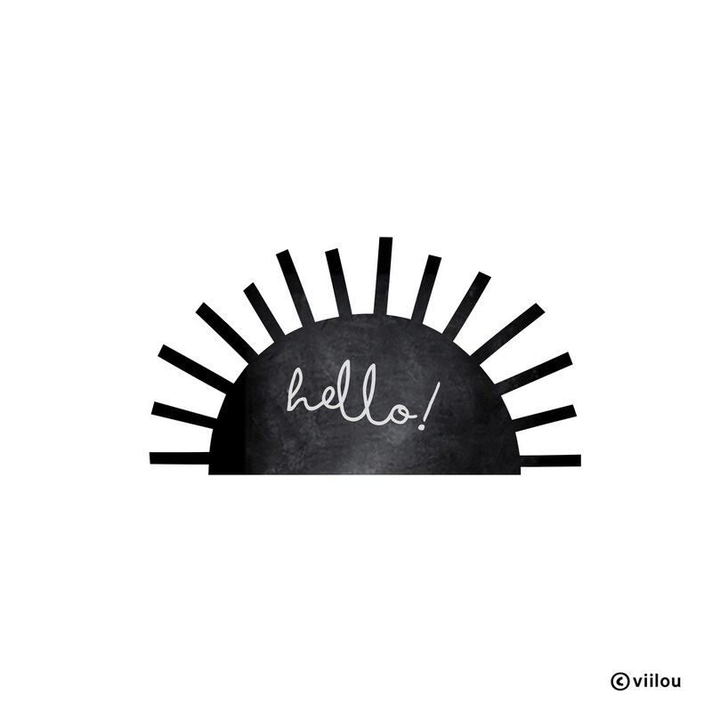 Chalkboard Stickers - Etsy