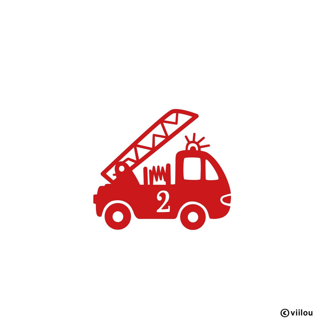 Numbers Patches FIRE ENGINE Applications Children Birthday Numbers ...