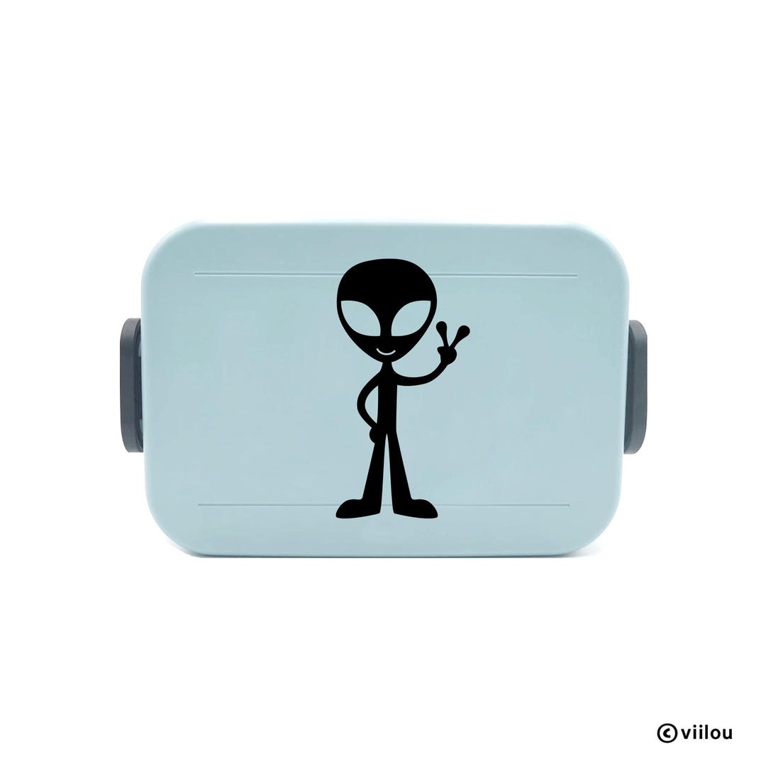 Sticker ALIEN Decals Lunchbox School Child Drinking Bottle Stickers ...