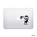 Stickers Computer Decals Notebook MONSTER Boo Illustration MacBook ...