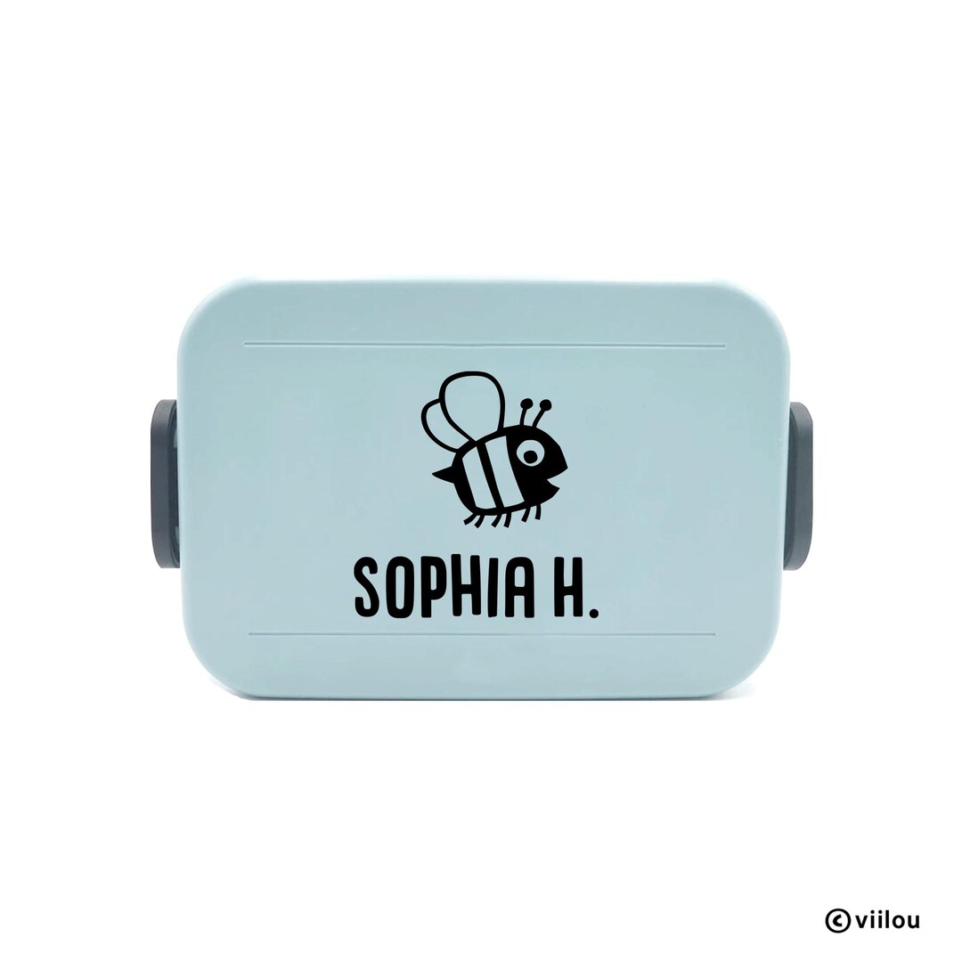Sticker Lunchbox Decals Names Children Drinking Bottle Name School ...