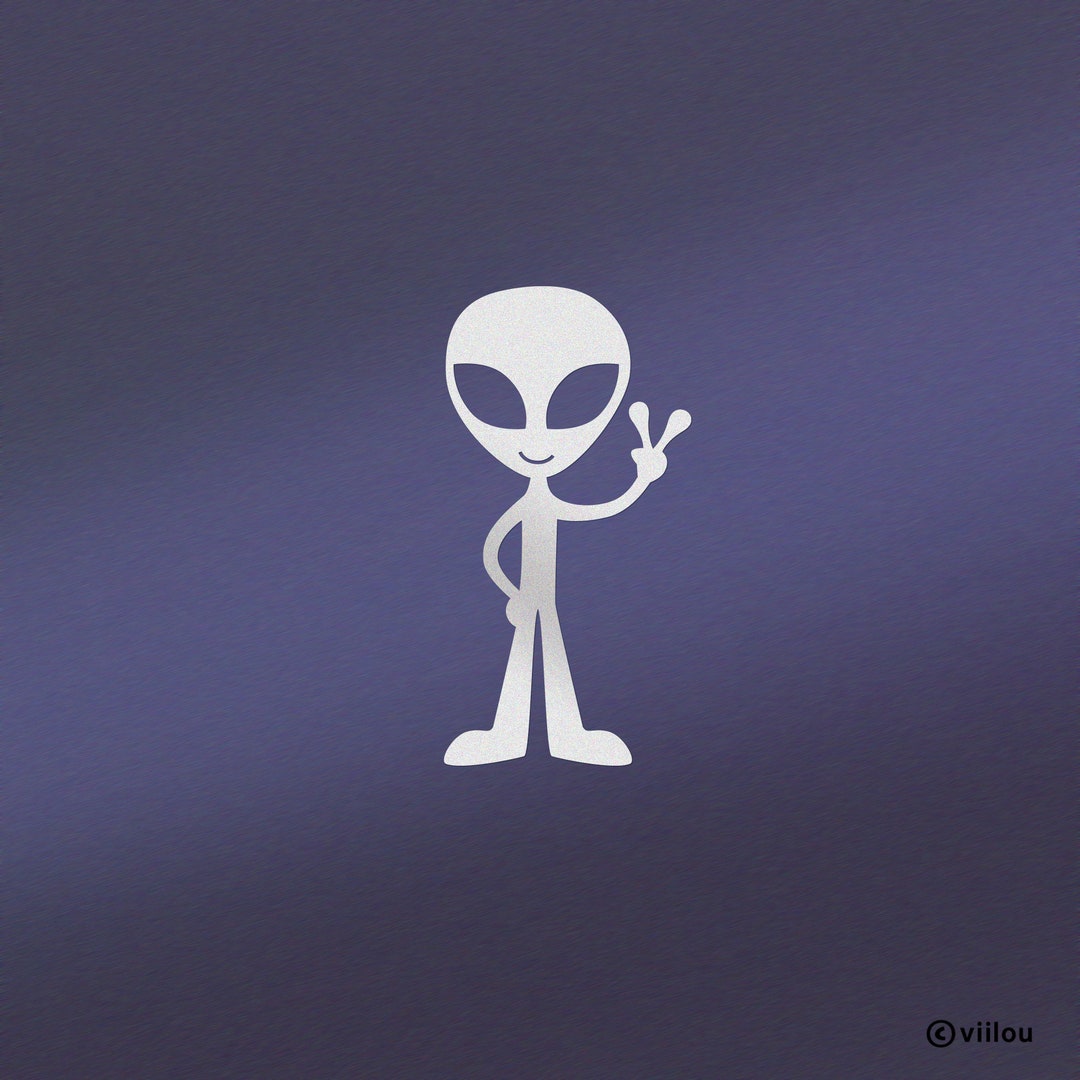 Reflector Sticker ALIEN Decals Children Stickers Bicycle Helmet Decals ...