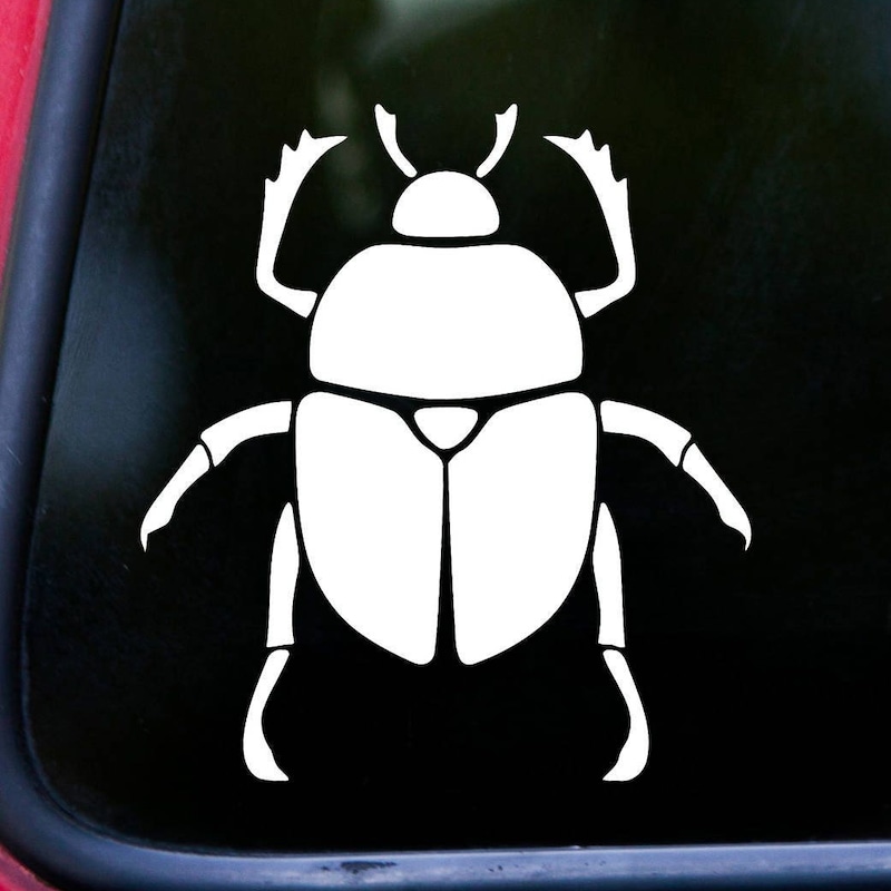 Gold Beetle Sticker - Etsy