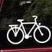 City Bike - Vinyl Decal Sticker - Commuter Urban Bicycle - Etsy