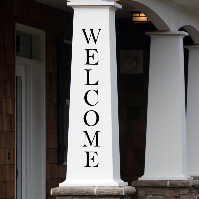 Welcome Vinyl - Etsy