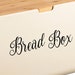 Bread Box - V2 Vinyl Decal Sticker - Kitchen Breadbox Bread Bin - Etsy