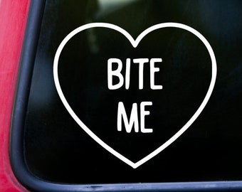 Bite Me Sticker - Etsy