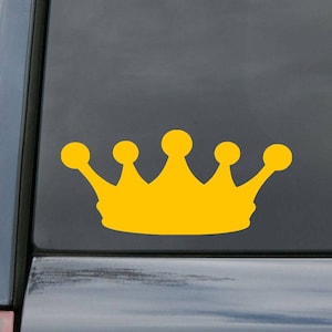 Crown Vinyl Decal Sticker - King Queen Princess Prince Tiara - V1 - Etsy