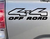Pair 4X4 off Road V6 Vinyl Decal Stickers 4 by 4 Truck 4 X 4 - Etsy