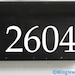 White Store Window Vinyl Address Numbers Storefront Glass Door Business ...