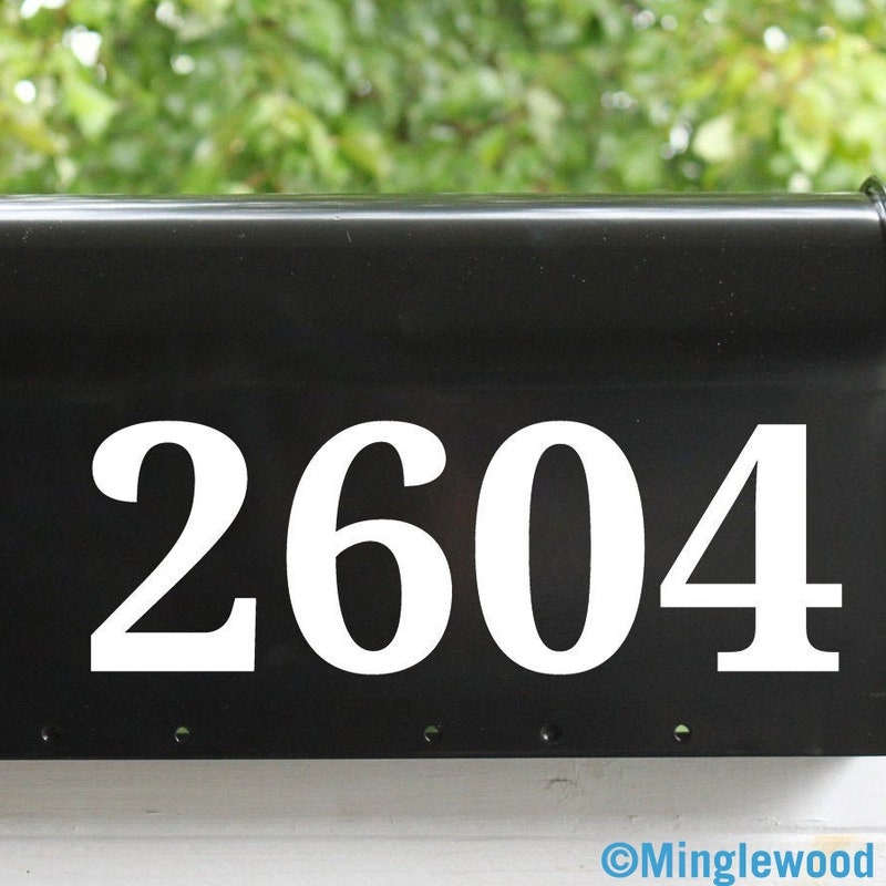 Mailbox Sign With Name and Address - Etsy