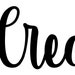 Creamer - Vinyl Sticker - Kitchen Home Organization Sweet Hipster - Die ...