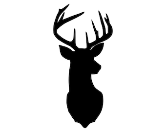 Mule deer decal | Etsy