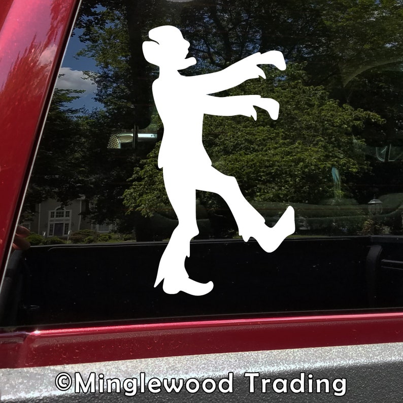 Zombie Vinyl Sticker Undead Dead Monster Die Cut Decal - Etsy