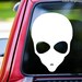 Alien Head Vinyl Decal Sticker Space UFO Martian NASA Area 51 - Etsy