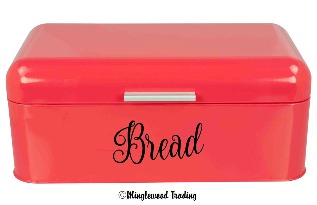 Bread Vinyl Sticker - Kitchen Organization Label - Die Cut Decal ...