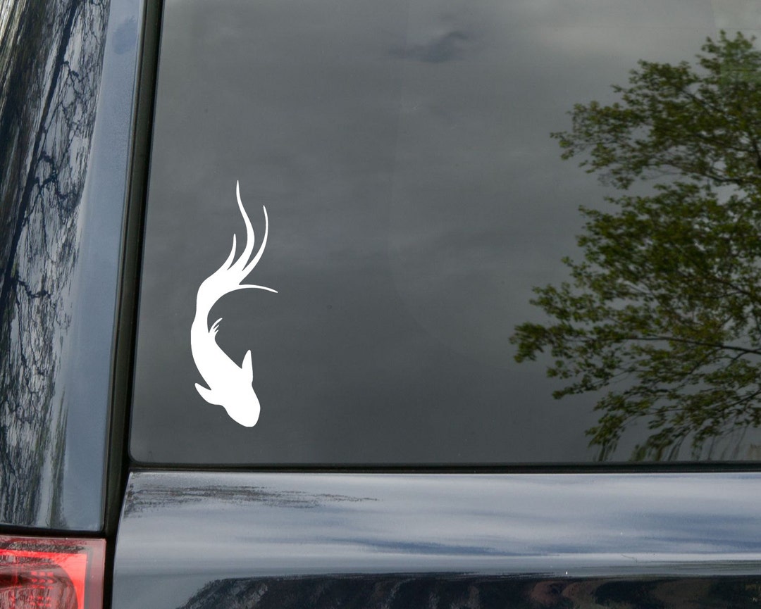 Koi Fish Vinyl Decal Sticker Nishikigoi Carp Japanese iPad - Etsy