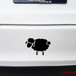 Sheep Vinyl Decal Sticker - Lamb Farm Animal - Etsy