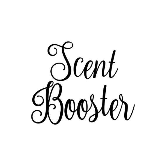 SCENT BOOSTER Vinyl Sticker Laundry Room Home Organization | Etsy