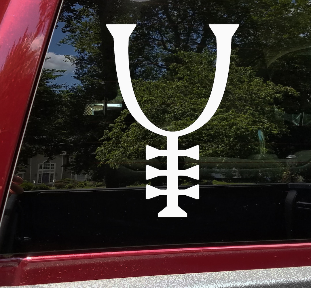 Amalgamation Alchemy Symbol Vinyl Decal - Alchemical Mixture - Die Cut ...