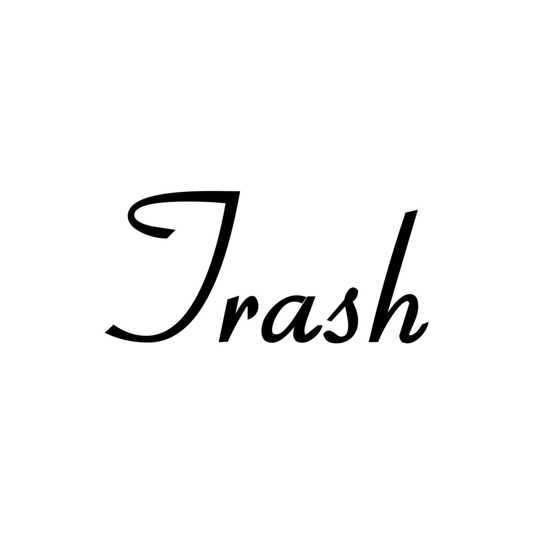 Trash Vinyl Sticker Kitchen Pantry Organization Label Die - Etsy