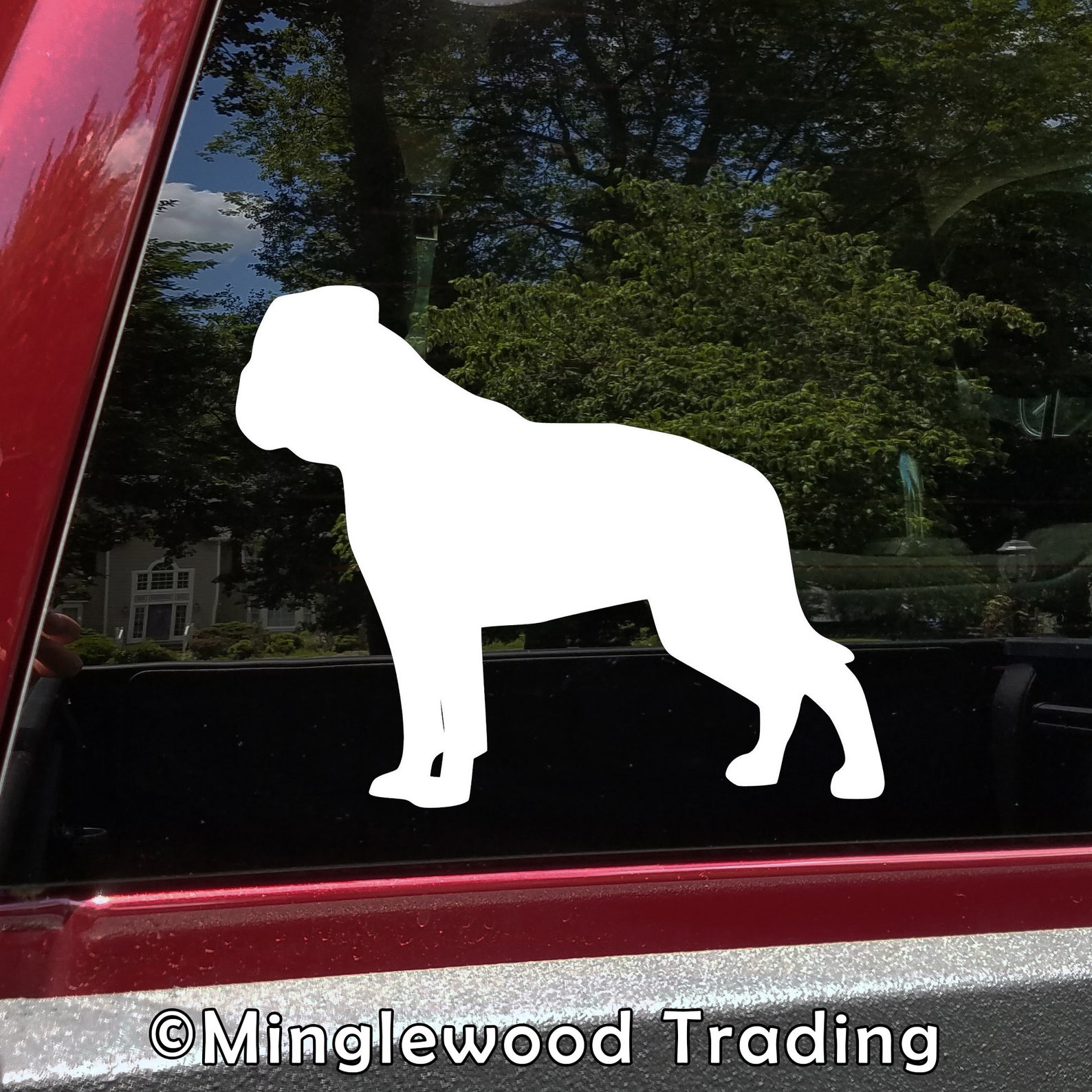 AMERICAN BULLDOG Vinyl Sticker Canine Bully Standard Puppy | Etsy