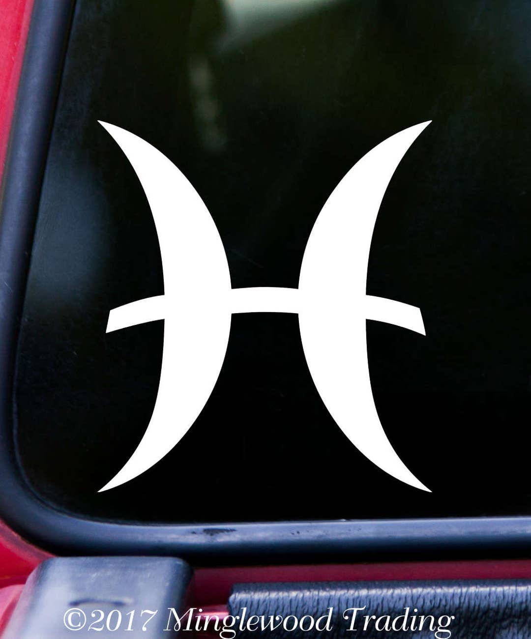Pisces Vinyl Decal Sticker - Astrology Zodiac Sign Water the Fish - Etsy