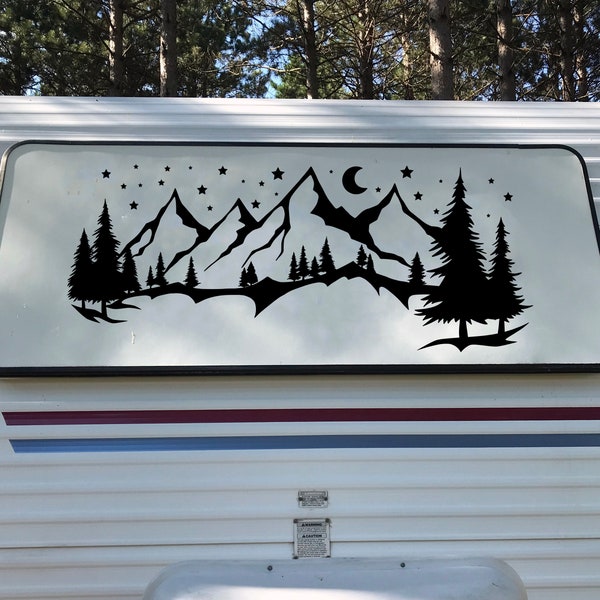 Moon and Stars Decals - Etsy