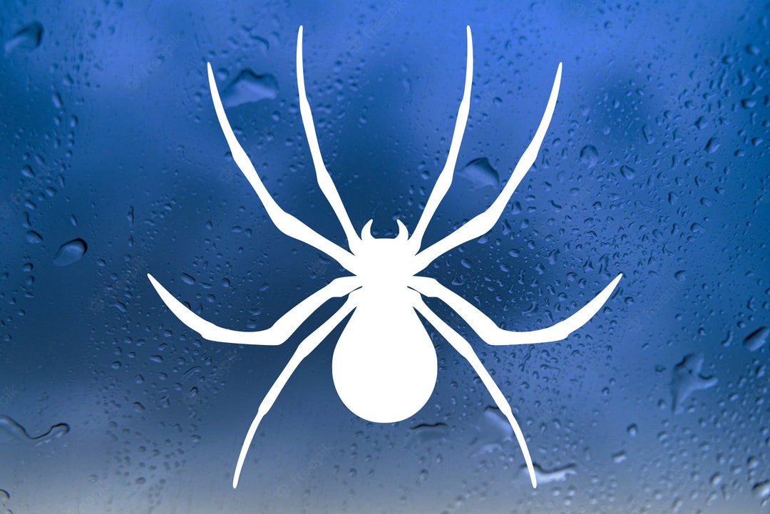 Spider Vinyl Decal V2 Arachnid Fangs Venom Die Cut Sticker - Etsy