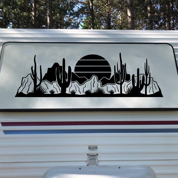 Camper Wall Decal - Etsy