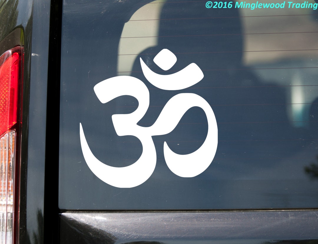 Om Aum Symbol Vinyl Sticker - Ohm Buddhism Hinduism - Die Cut Decal - Etsy