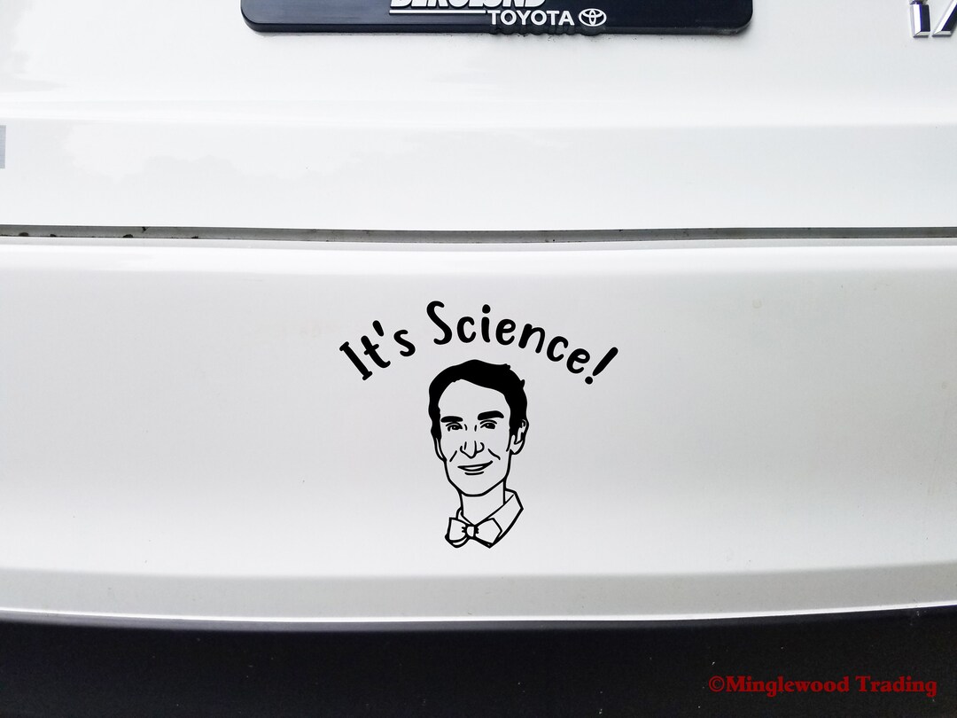 It's Science! - Vinyl Decal Sticker - Scientist Bowtie - 20 Color ...