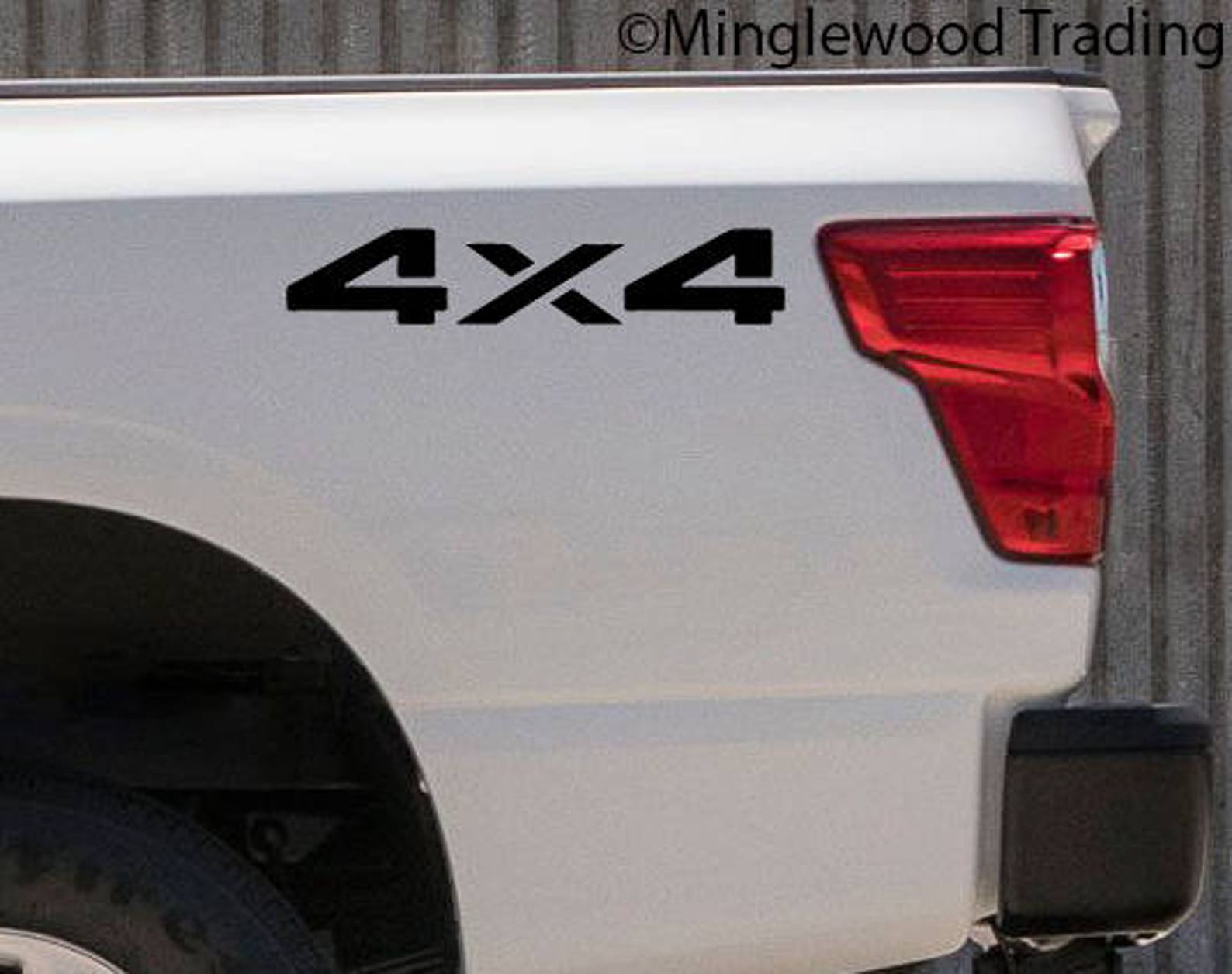 Pair 4X4 V1 Vinyl Decals 4 by 4 off Road 4 X 4 Truck 4 - Etsy