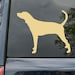 Plott Hound Vinyl Decal Treeing Walker Hound Dog Puppy Die Cut Sticker ...