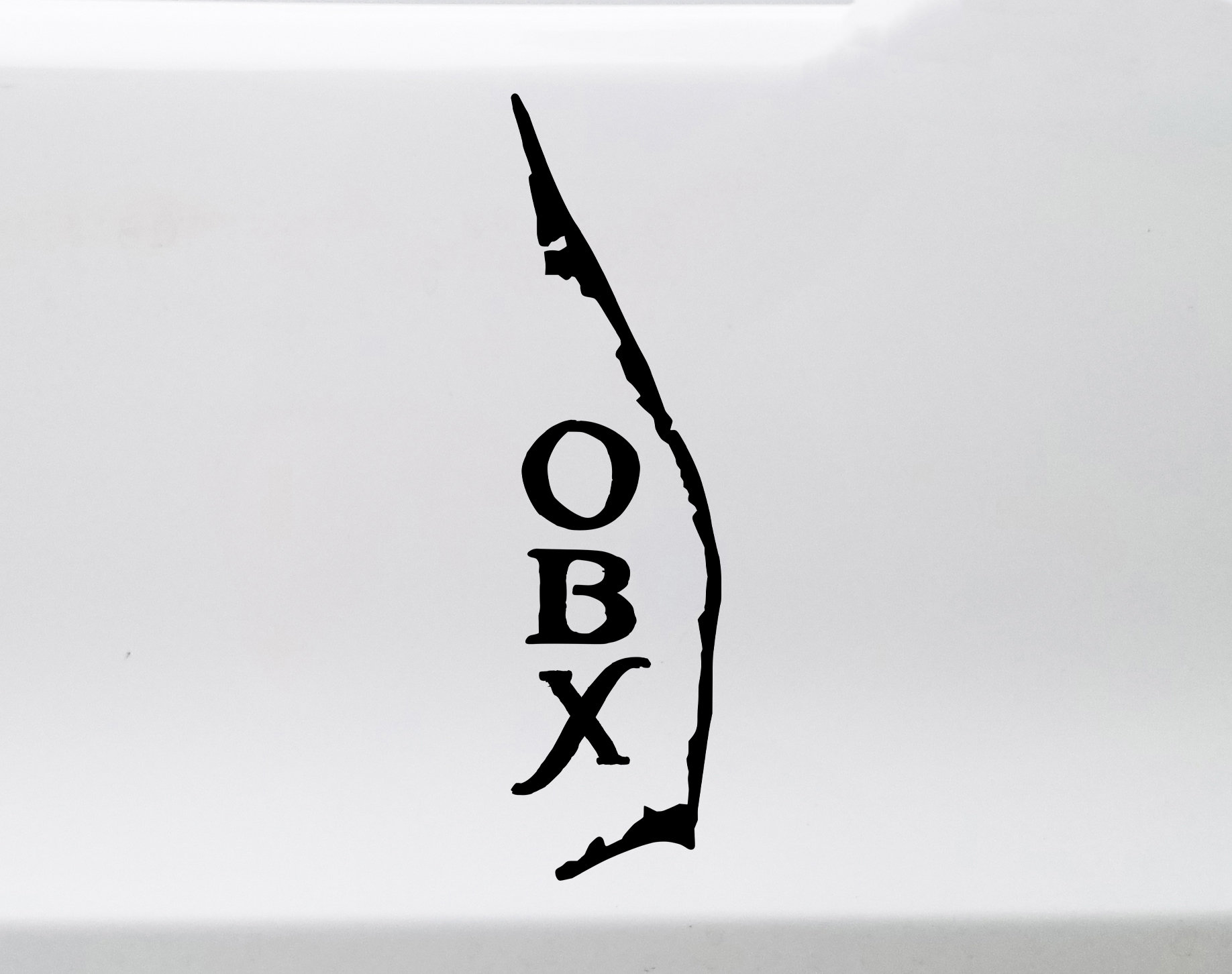 Outer Banks OBX Map Vinyl Decal V2 Duck Corolla Hatteras NC - Etsy Ireland