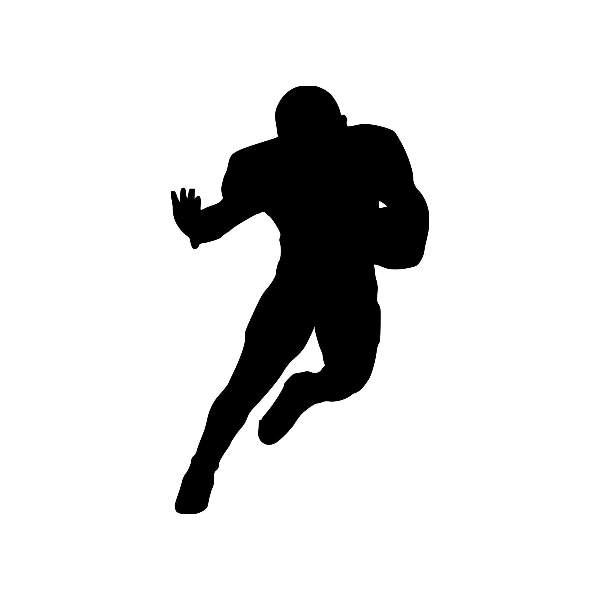 Running Back Silhouette