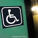 Handicap Accessible Bathroom Door Sign Vinyl Sticker - Etsy