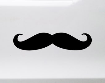 Moustache Sticker | Etsy