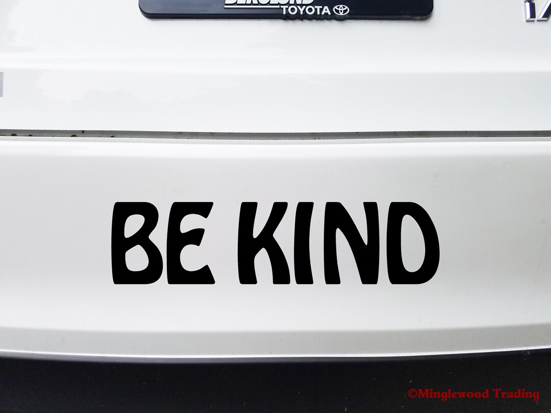 Be Kind Vinyl Decal Sticker - Peace Love Coexist No War - Etsy