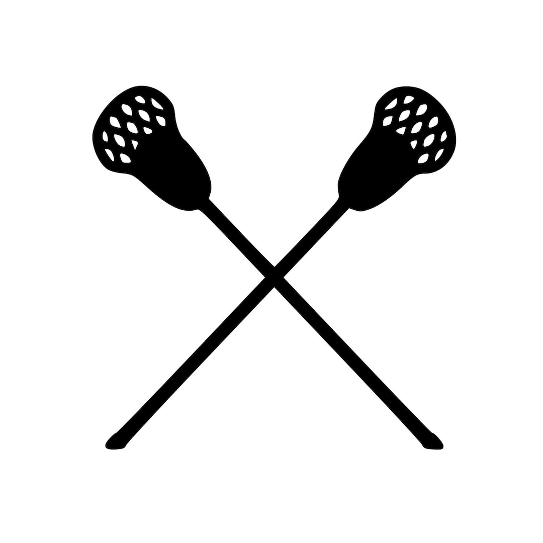 Lacrosse Sticks Vinyl Decal Sticker - Field Box Intercrosse - Etsy