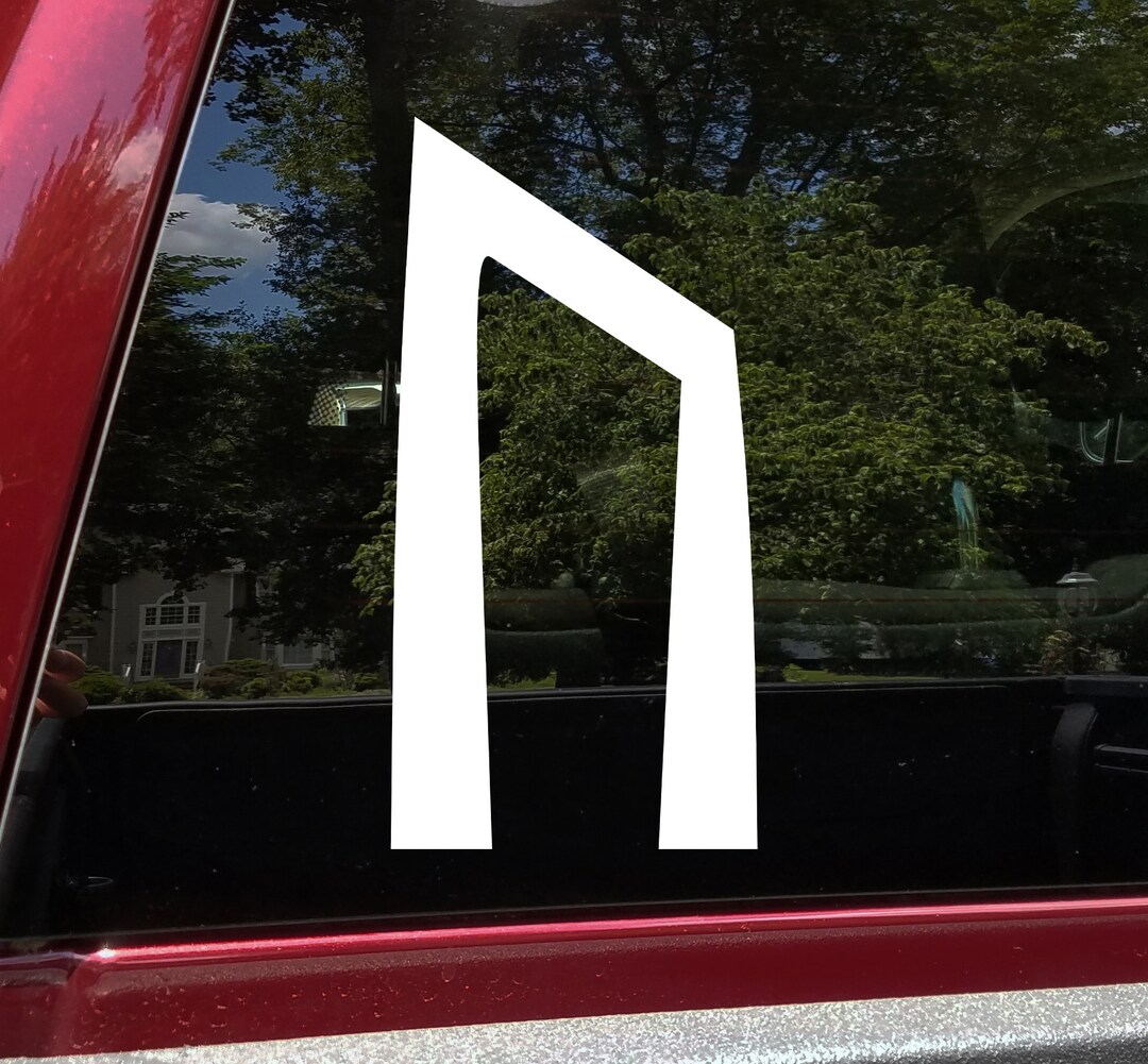 Strength Rune Uruz Vinyl Decal - Viking Futhark Symbol - Die Cut ...