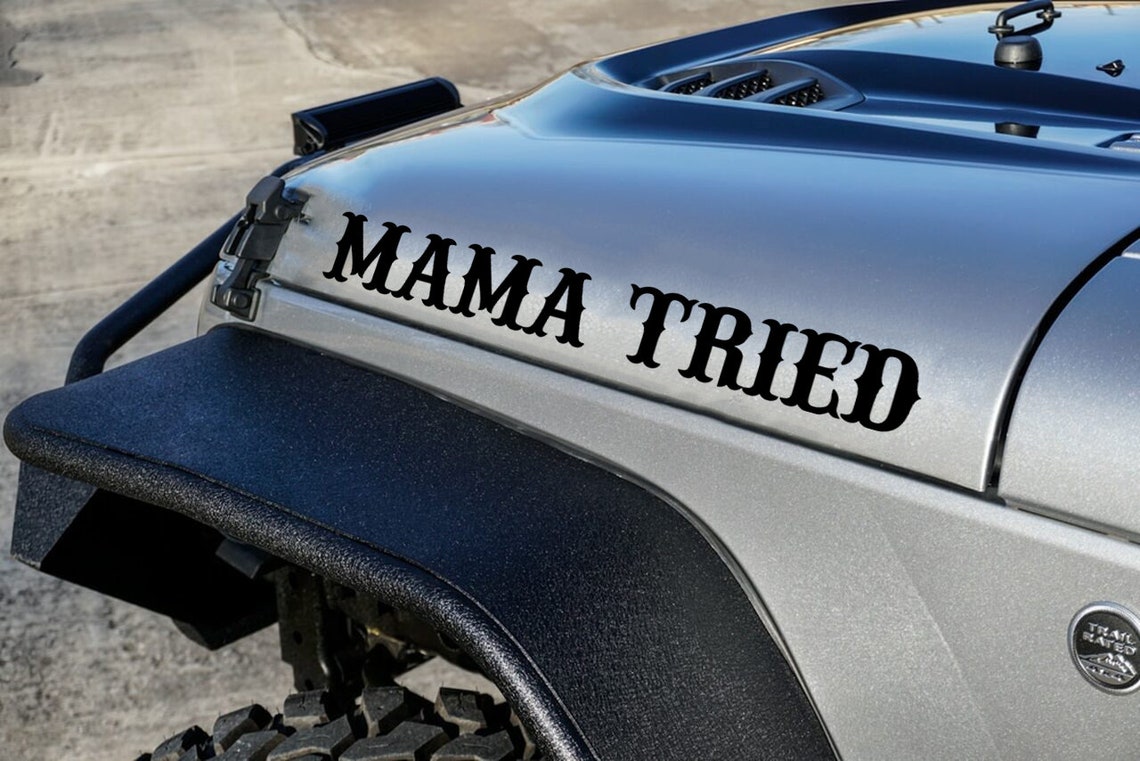 Set of 2 Custom Truck Hood Side Decals V1 4x4 Personalized - Etsy