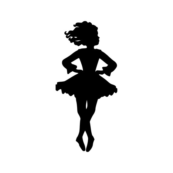 IRISH DANCER GIRL Vinyl Decal Sticker Dancing Dance Ireland | Etsy