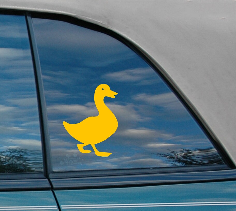 DUCK Vinyl Decal Sticker Duckling Bird Mallard Wood Wigeon | Etsy